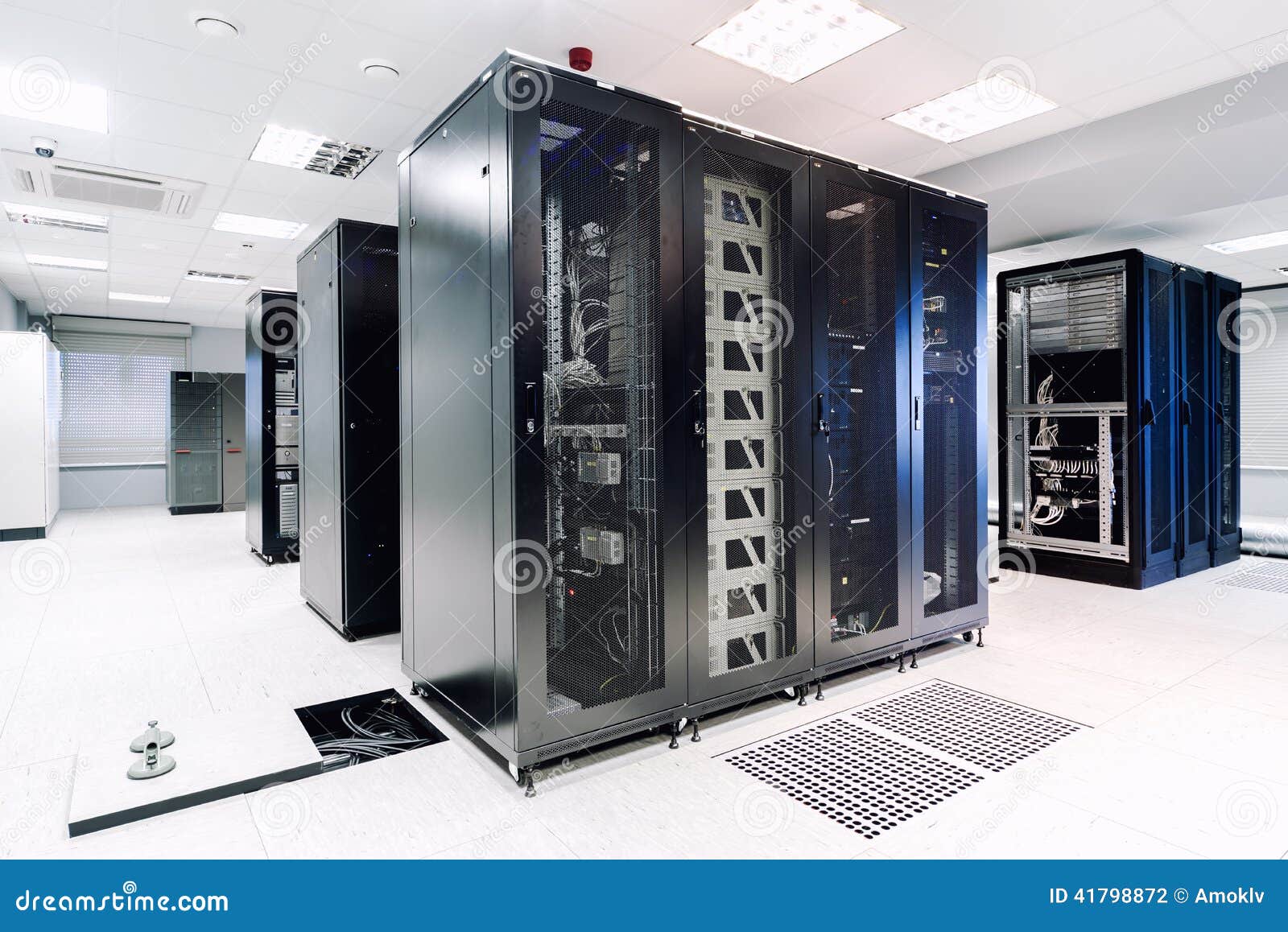 Server room stock photo. Image of equipment, connection - 41798872