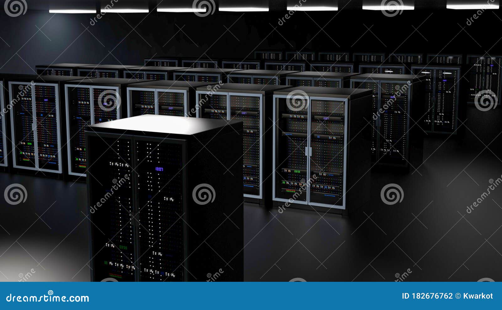 Server Room Data Center. Backup, Hosting, Mainframe, Farm and Computer ...