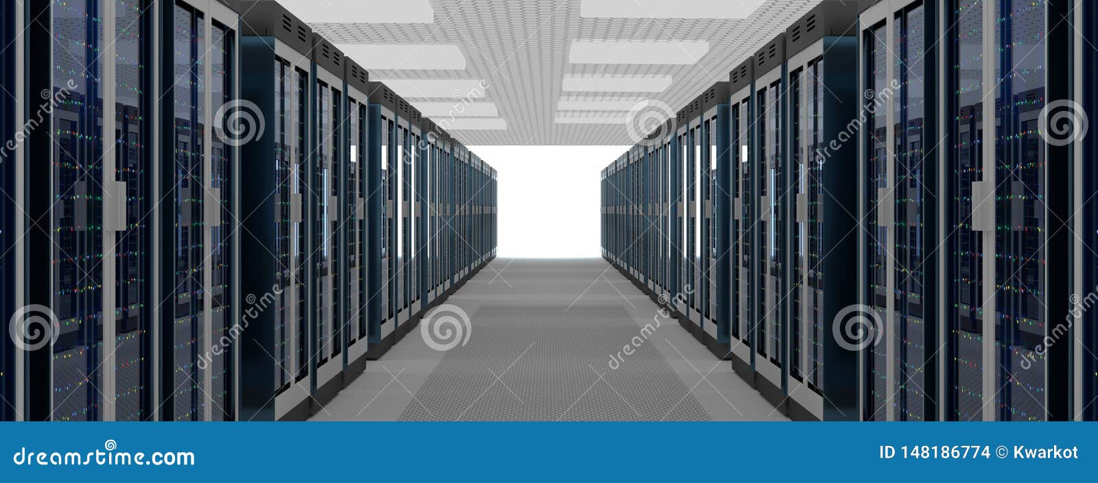 Server Room Data Center. Backup, Hosting, Mainframe, Farm and Computer ...