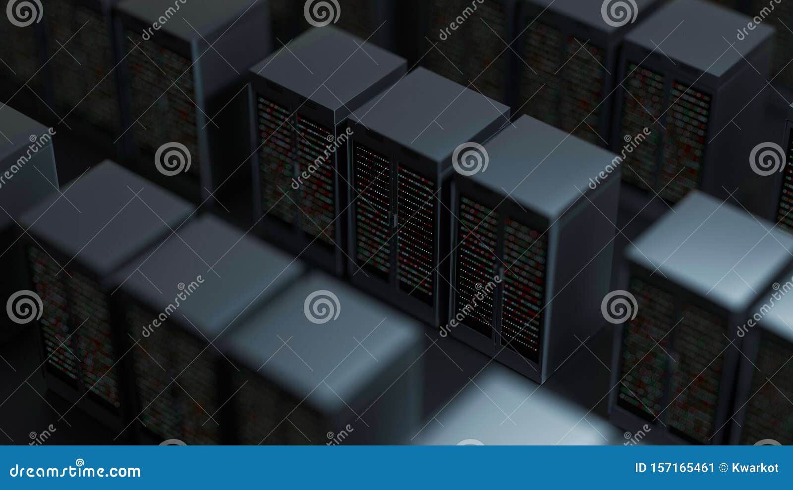 Server Room Data Center. Backup, Hosting, Mainframe, Farm and Computer ...