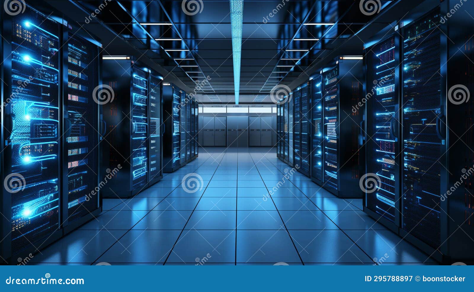 Server Room Data Center. Backup, Mining, Hosting, Mainframe, Farm and ...