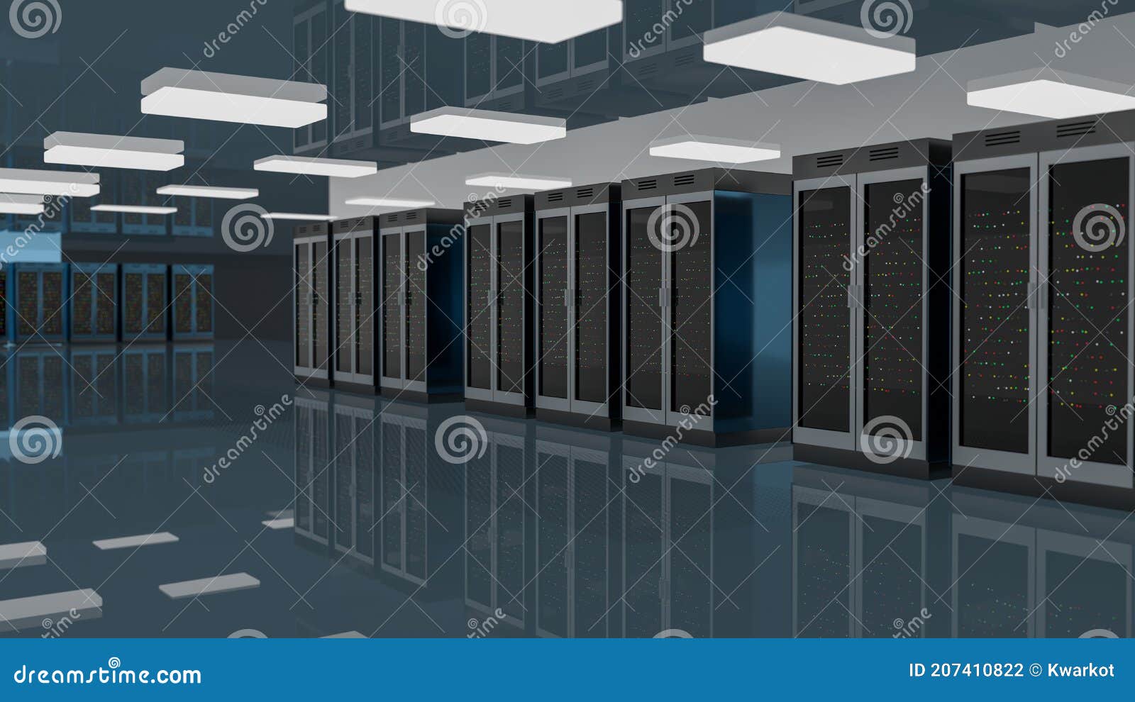 Server Room Data Center. Backup, Mining, Hosting, Mainframe, Farm and ...