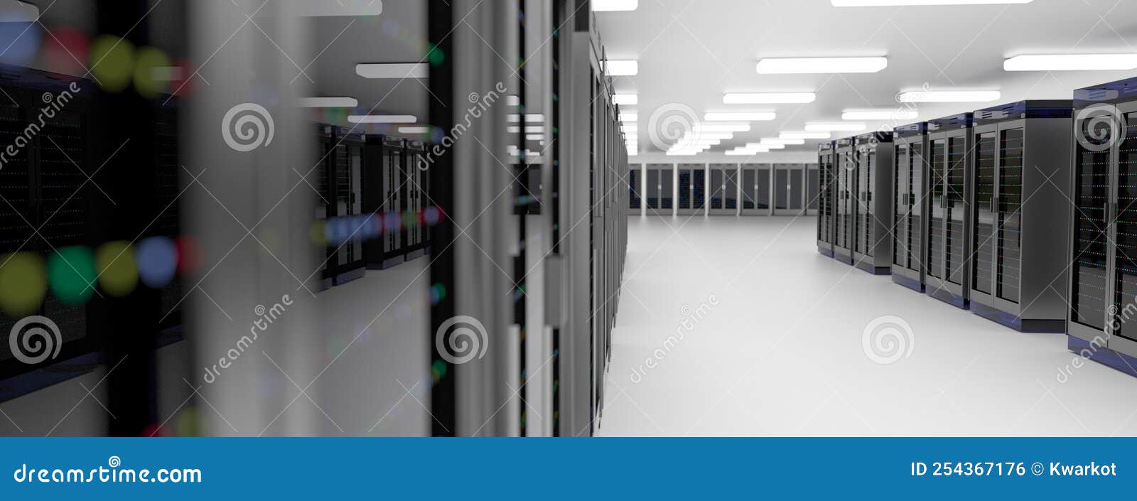 Server Room Data Center. Backup, Mining, Hosting, Mainframe, Farm and ...