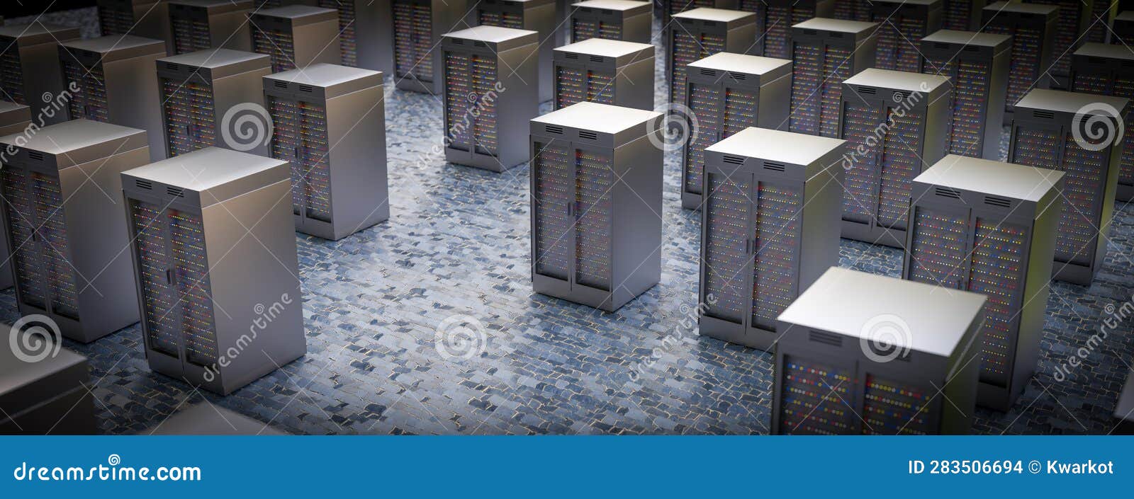 Server Room. Server Data Center. Backup, Mining, Hosting, Mainframe ...