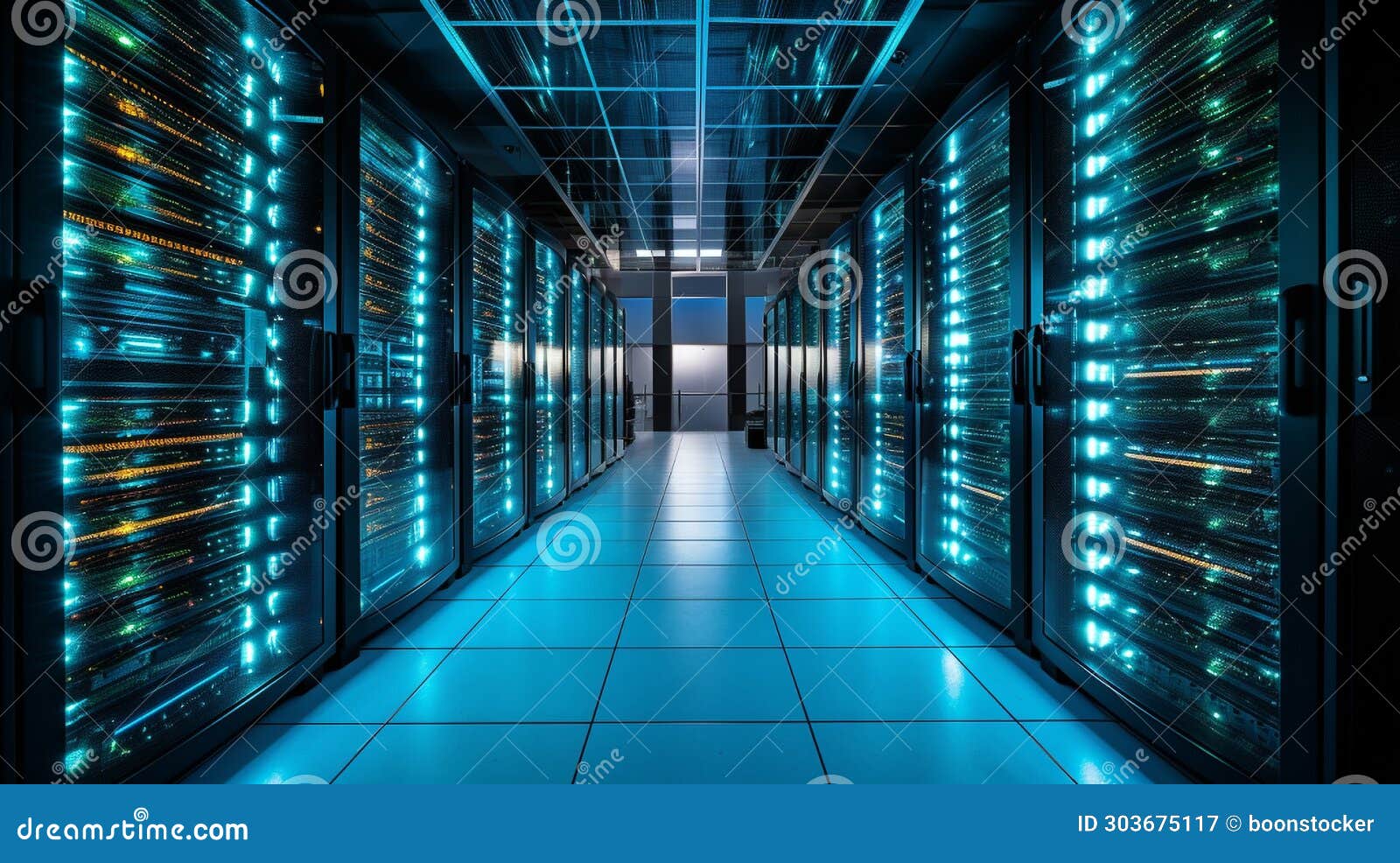 Server Room Data Center. Connectivity and it Evolution Stock ...