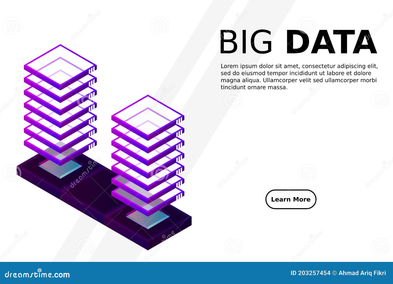 Server Room Isometric Vector Futuristic Technology Of Data Protection And Processing