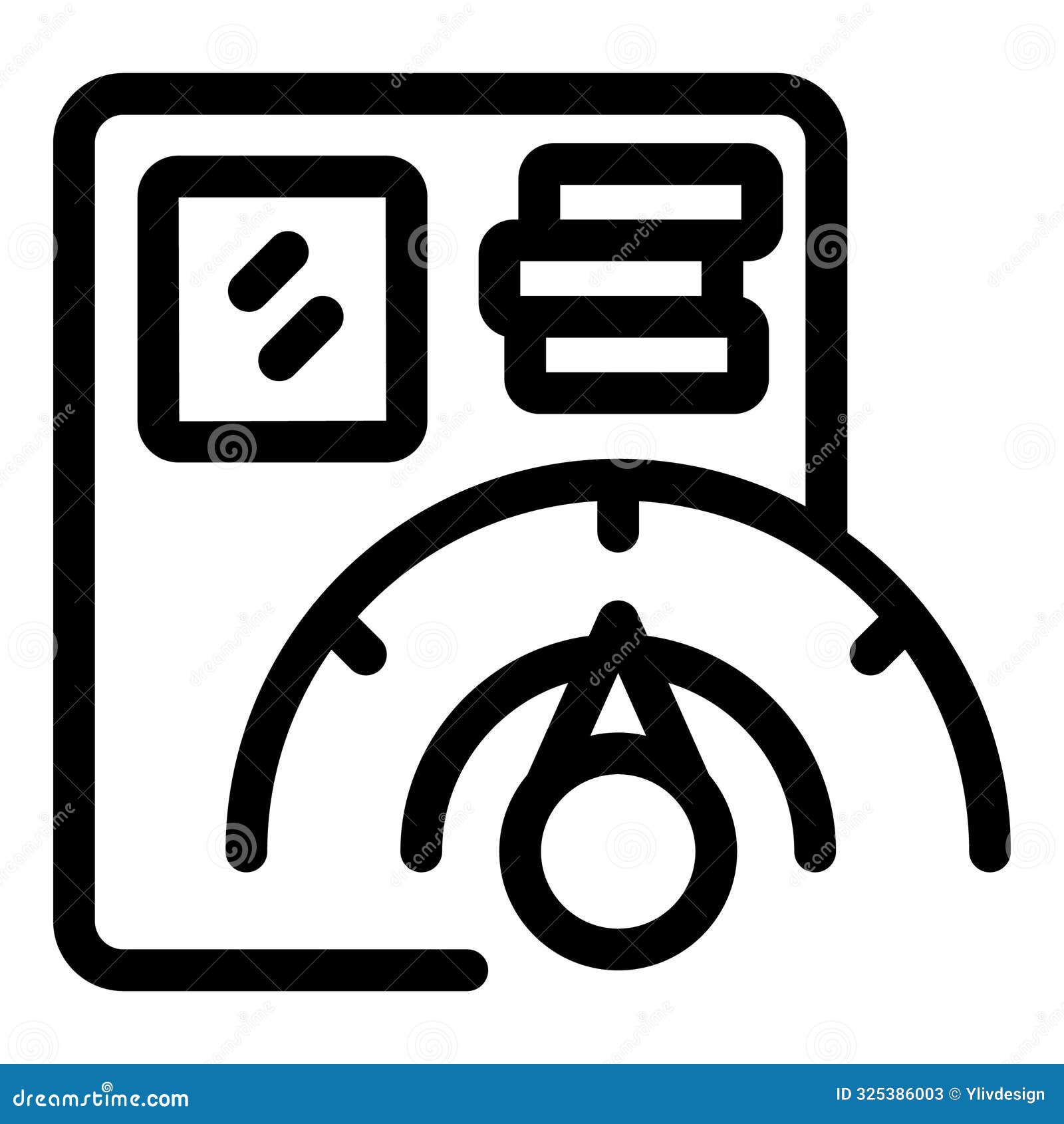 Server Room Monitoring System Showing Cpu Load and Temperature Stock ...