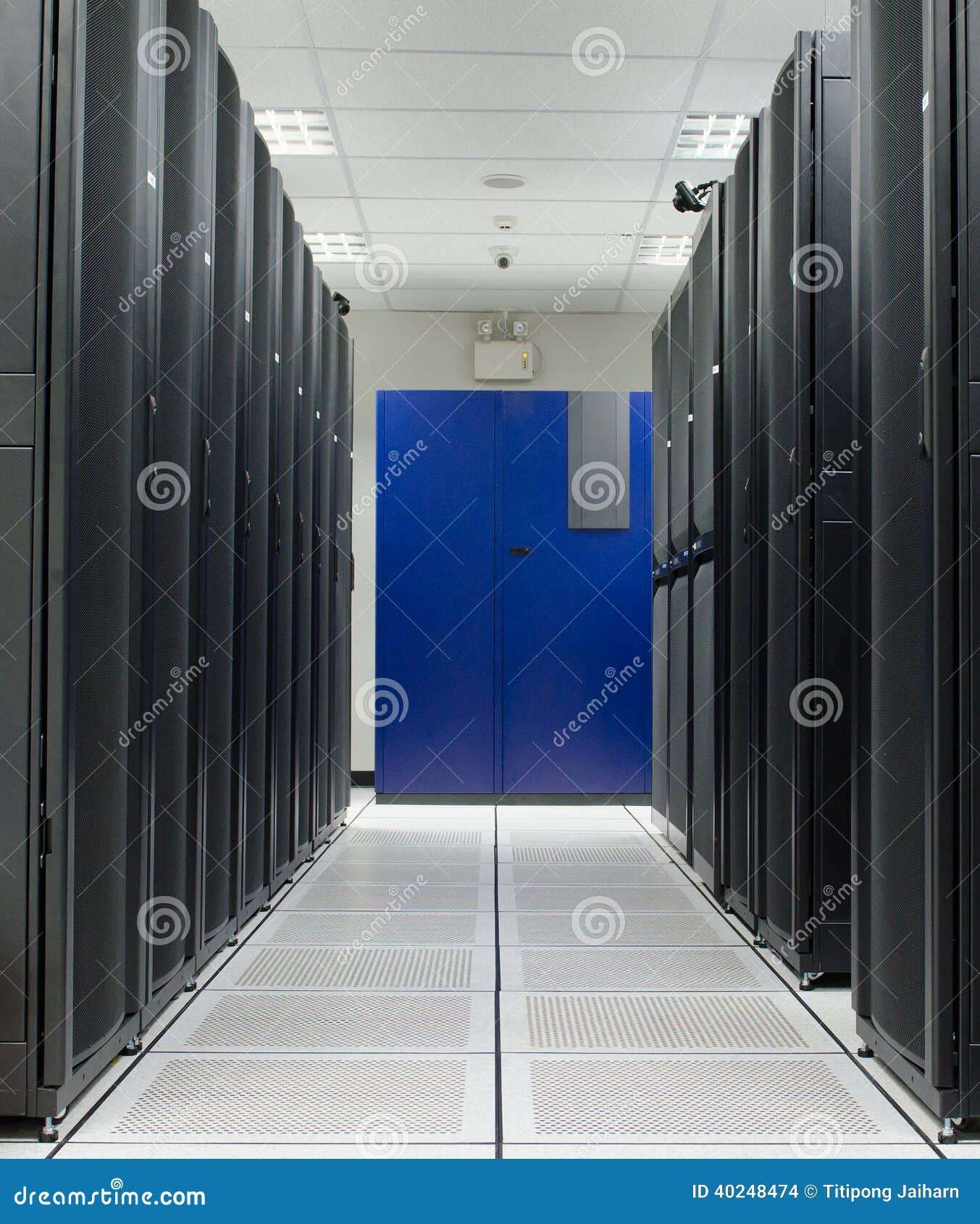 Black Rack Mounted Server Tower Royalty-Free Stock Photo ...