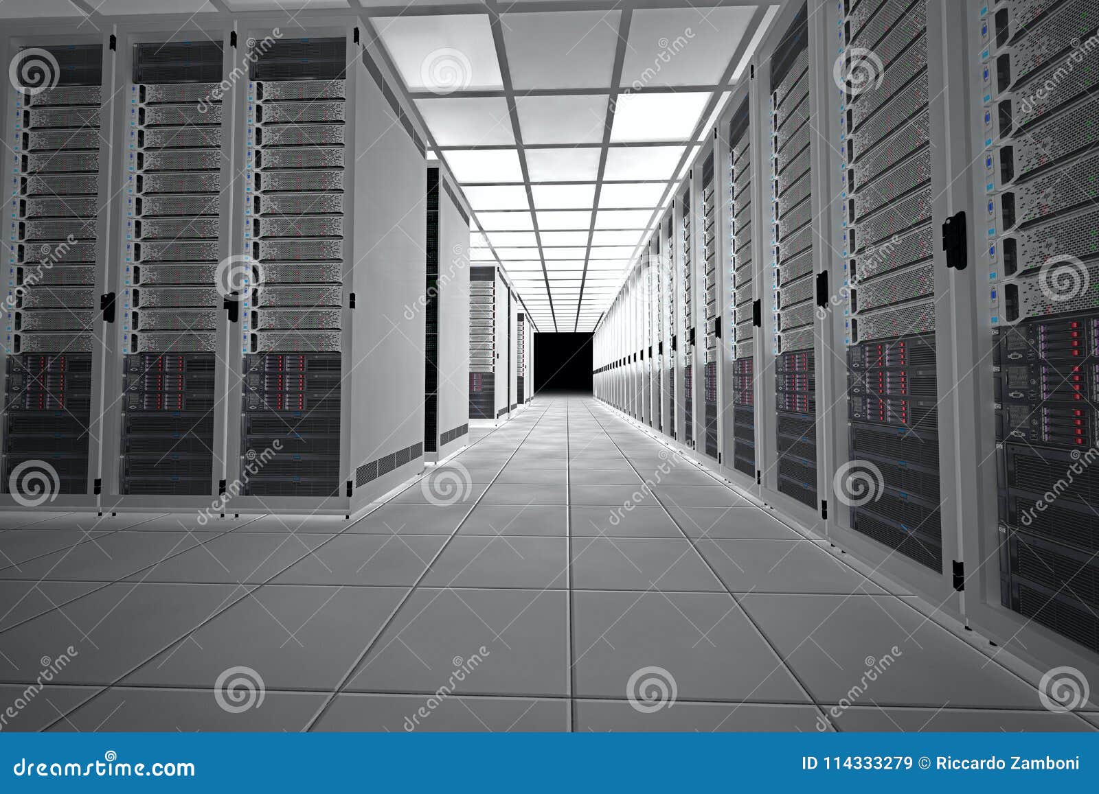 Server Room stock image. Image of equipment, data, provider - 114333279