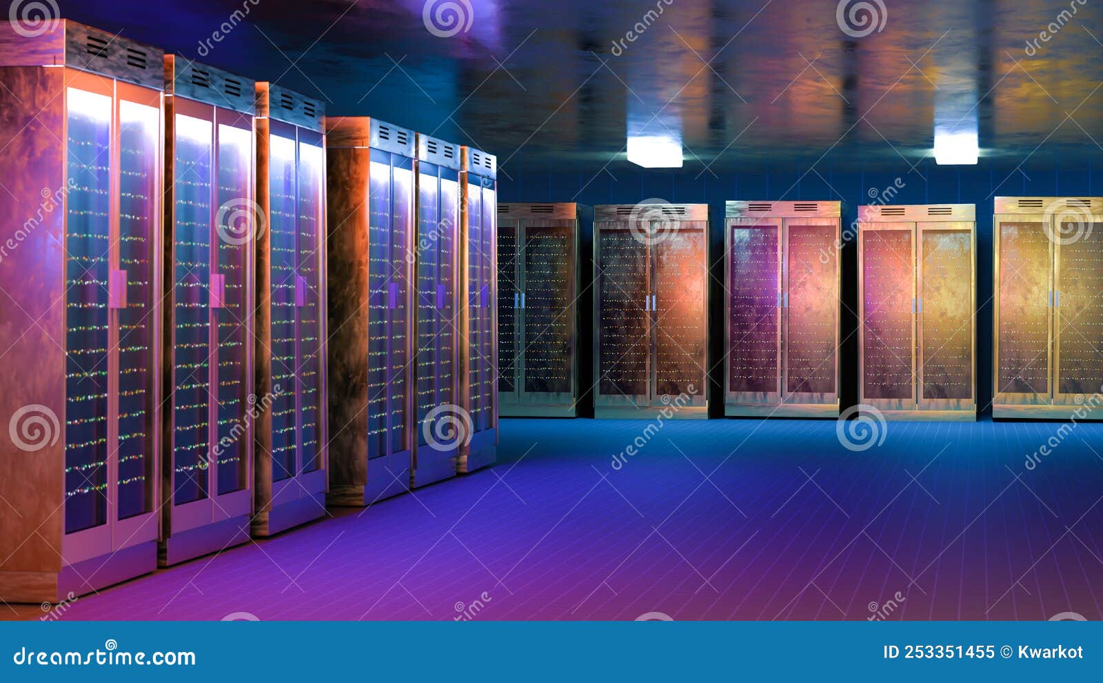 Server. Servers Room Data Center. Backup, Mining, Hosting, Mainframe ...