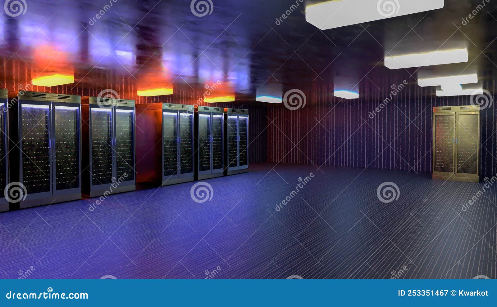 Server. Servers Room Data Center. Backup, Mining, Hosting, Mainframe ...