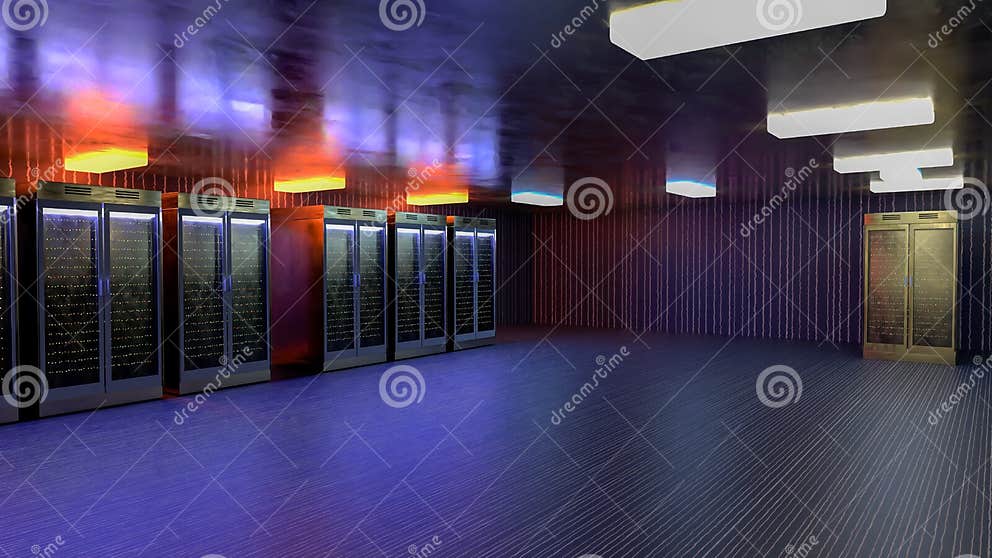 Server. Servers Room Data Center. Backup, Mining, Hosting, Mainframe ...