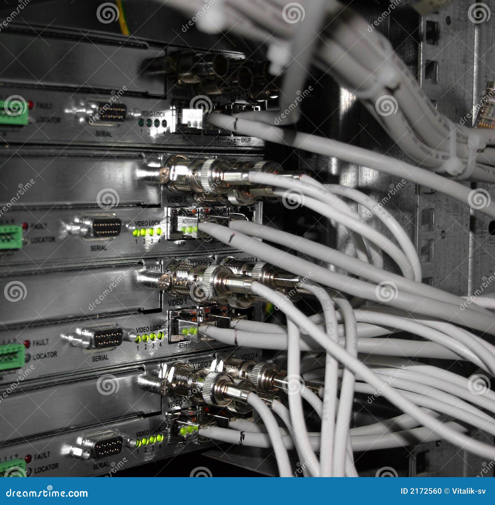 Server station stock photo. Image of messy, computer, internet - 2172560