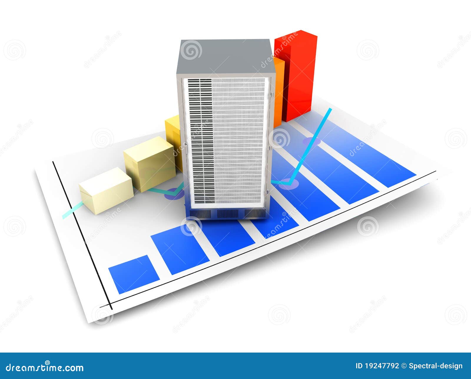 Server Statistics stock illustration. Illustration of graphic - 19247792
