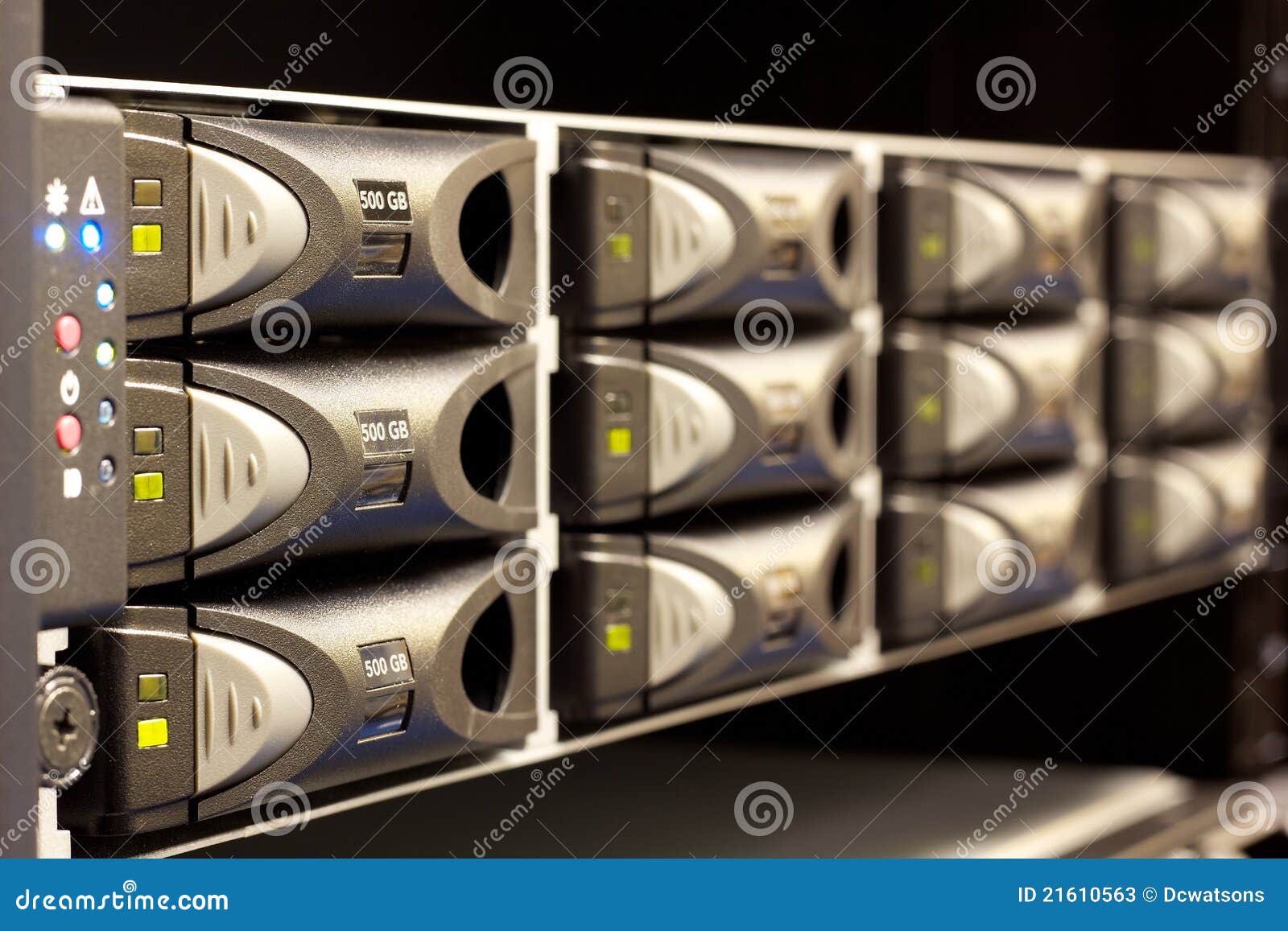 Server Storage stock image. Image of server, rackmount - 21610563