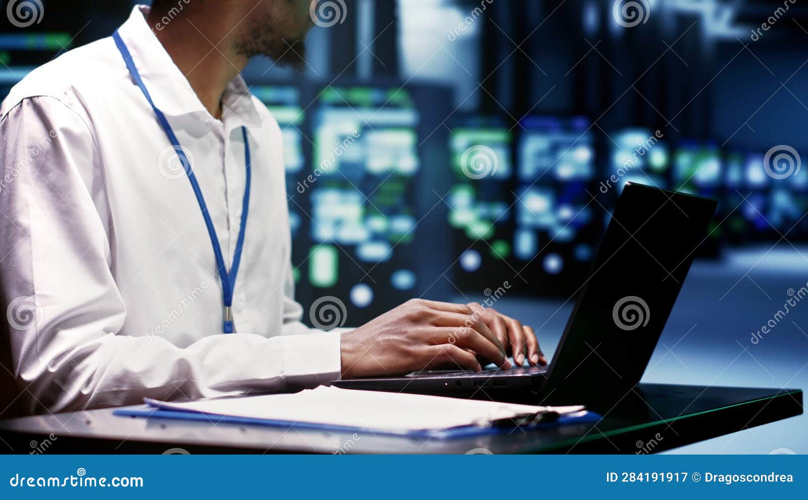 Server Strain Caused by AI Applications Stock Video - Video of business ...