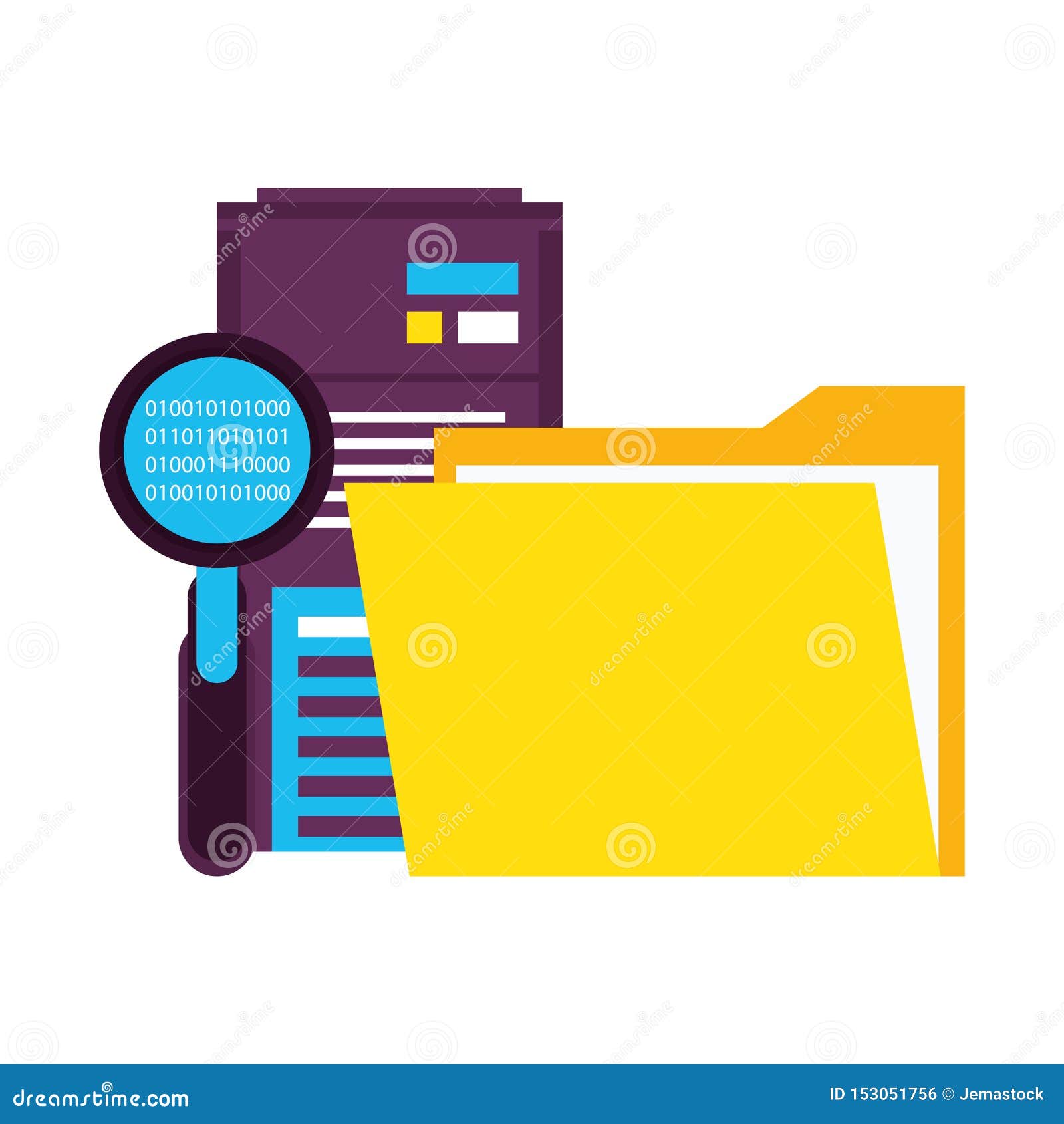 Server Tower Network Hardware Cartoon Stock Vector - Illustration of ...