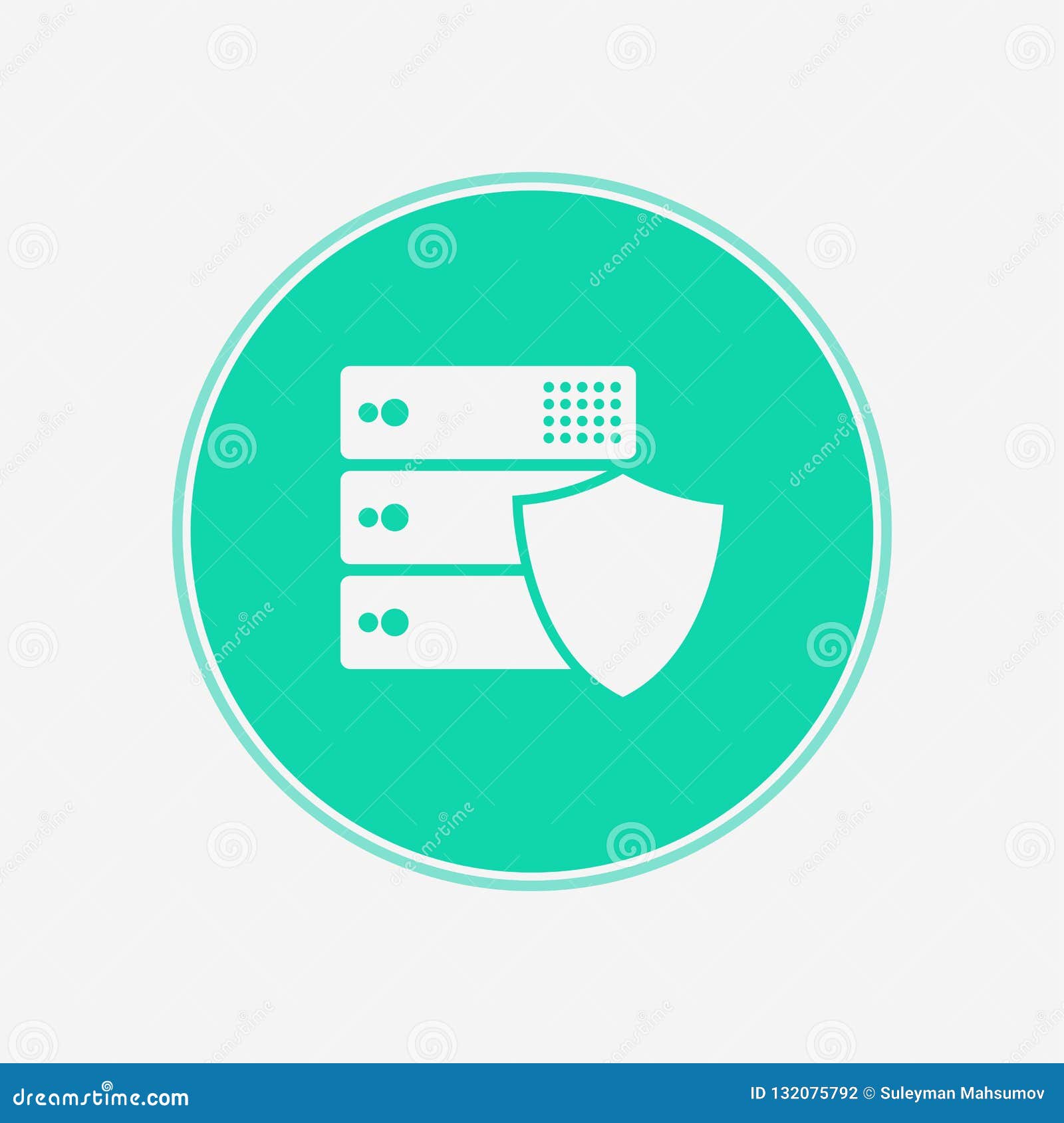 Server Vector Icon Sign Symbol Stock Vector - Illustration of ...