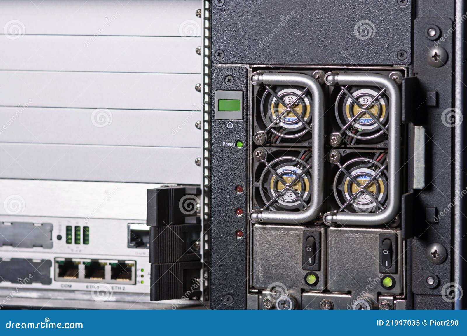 Server and wires stock image. Image of internet, server - 21997035