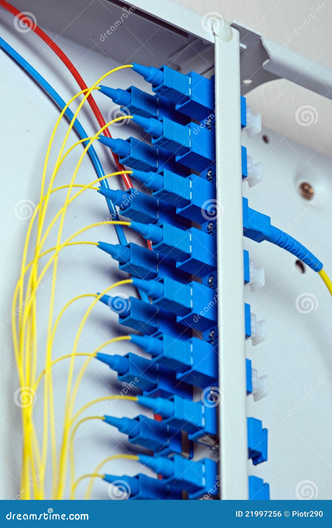 Server and wires stock photo. Image of connetion, wire - 21997256