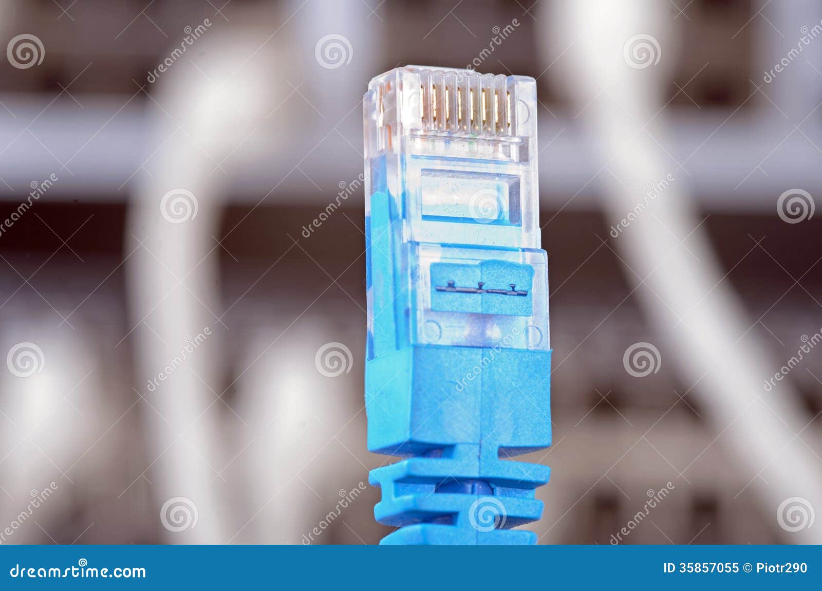Server and wires stock image. Image of blue, electricity - 35857055