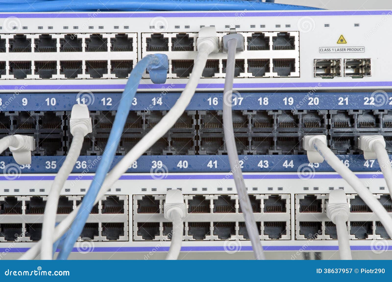 Server and wires stock image. Image of computer, internet - 38637957