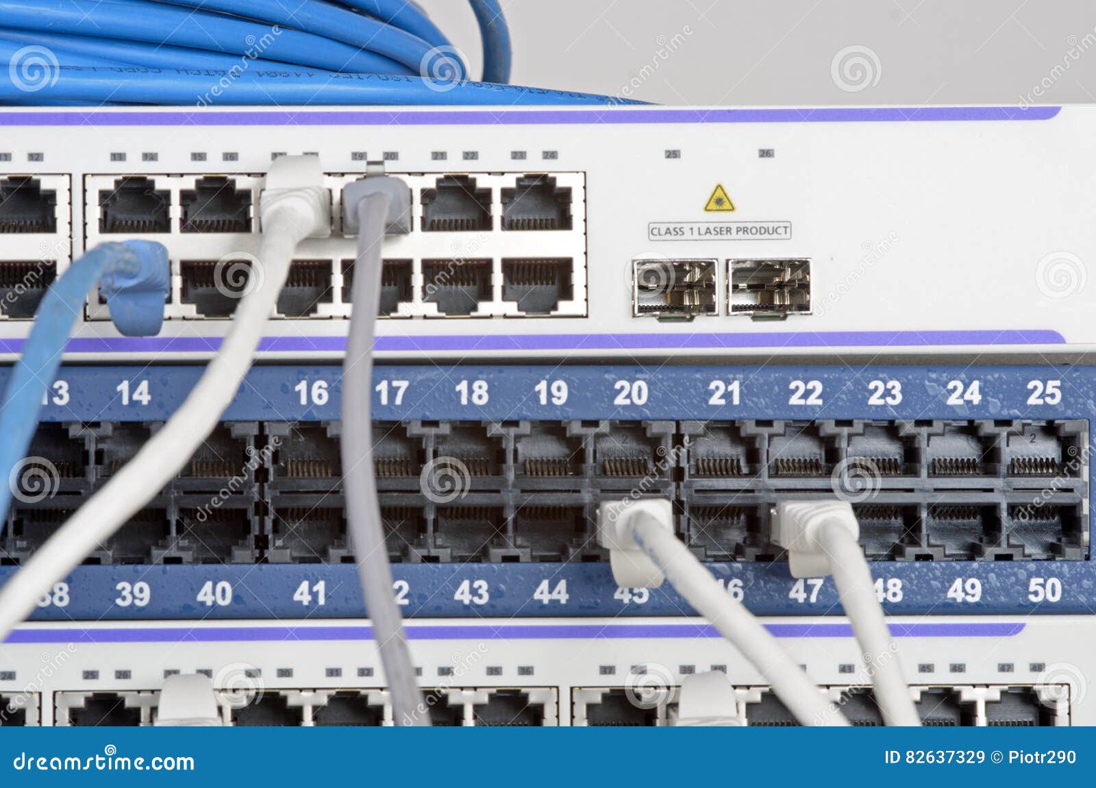 Server and wires stock image. Image of ethernet, data - 82637329