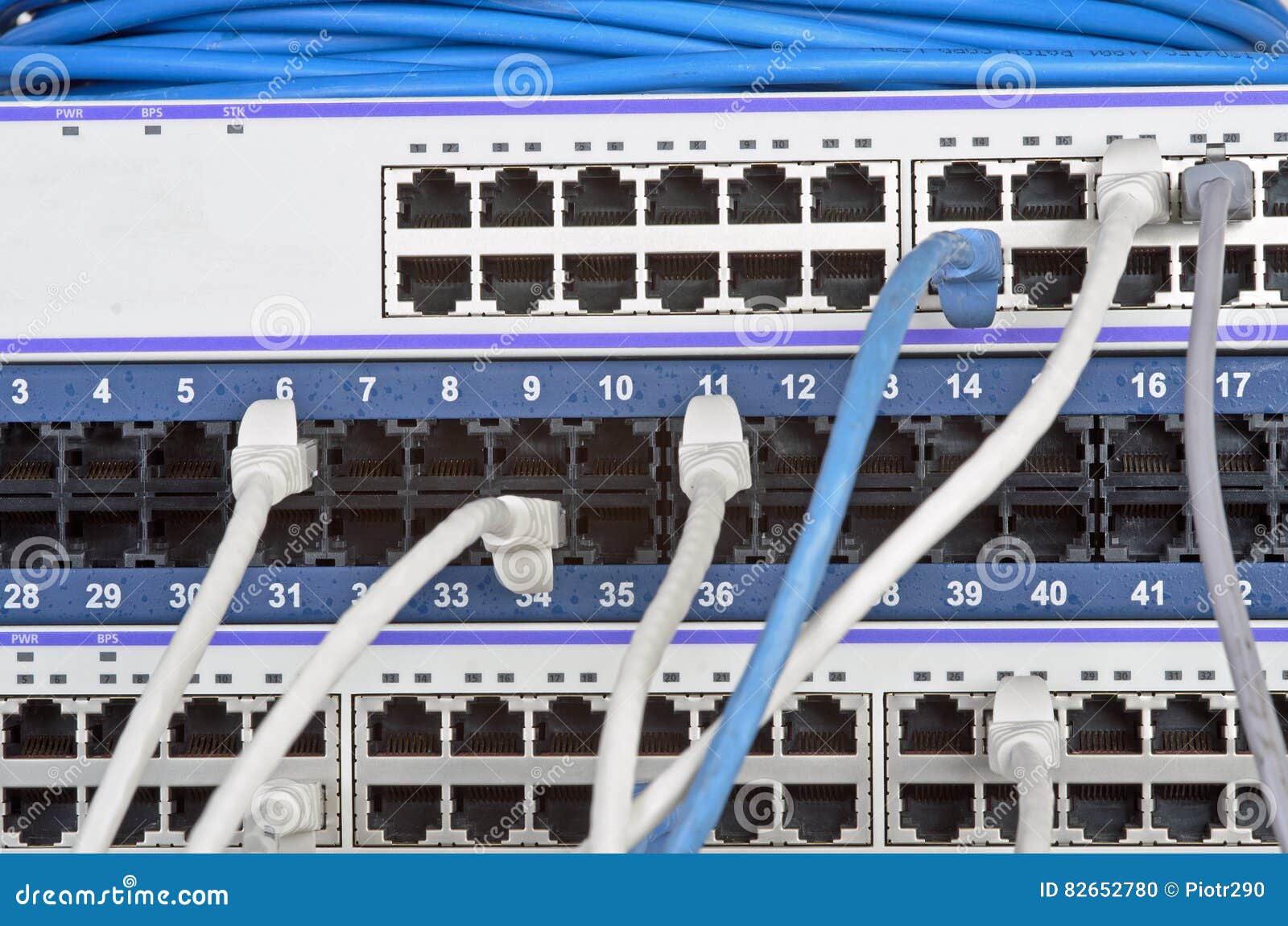 Server and wires stock photo. Image of copper, ethernet - 82652780