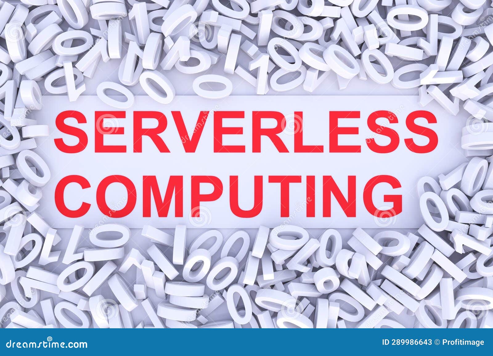 SERVERLESS COMPUTING Concept Scattered Binary Code 3D Stock ... SERVERLESS COMPUTING Concept Scattered Binary Code 3D Stock ...