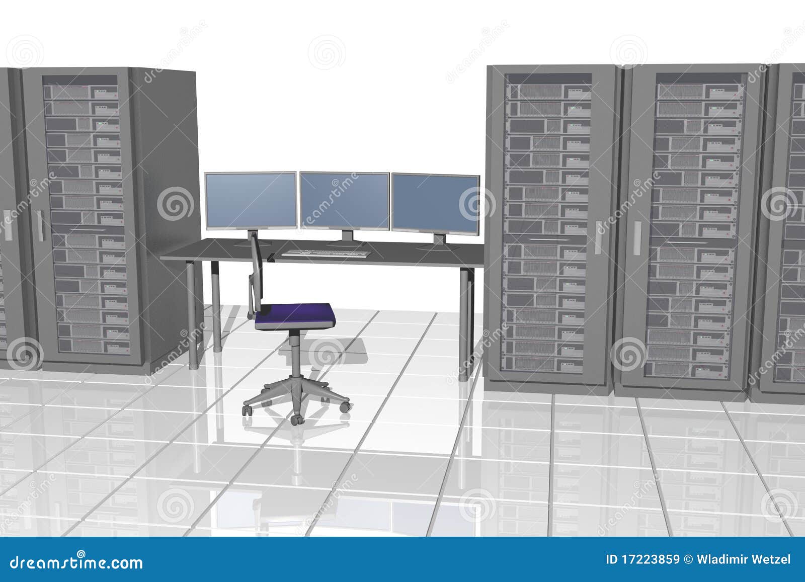 Servermonitoring stock illustration. Illustration of global - 17223859