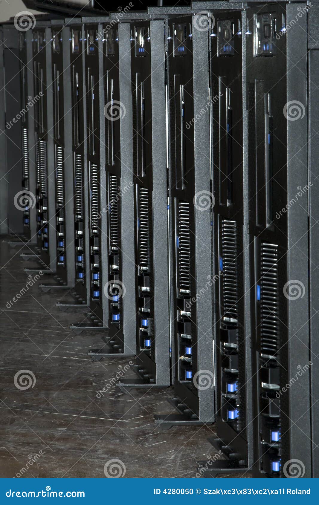 Servers stock photo. Image of line, internet, powerful - 4280050