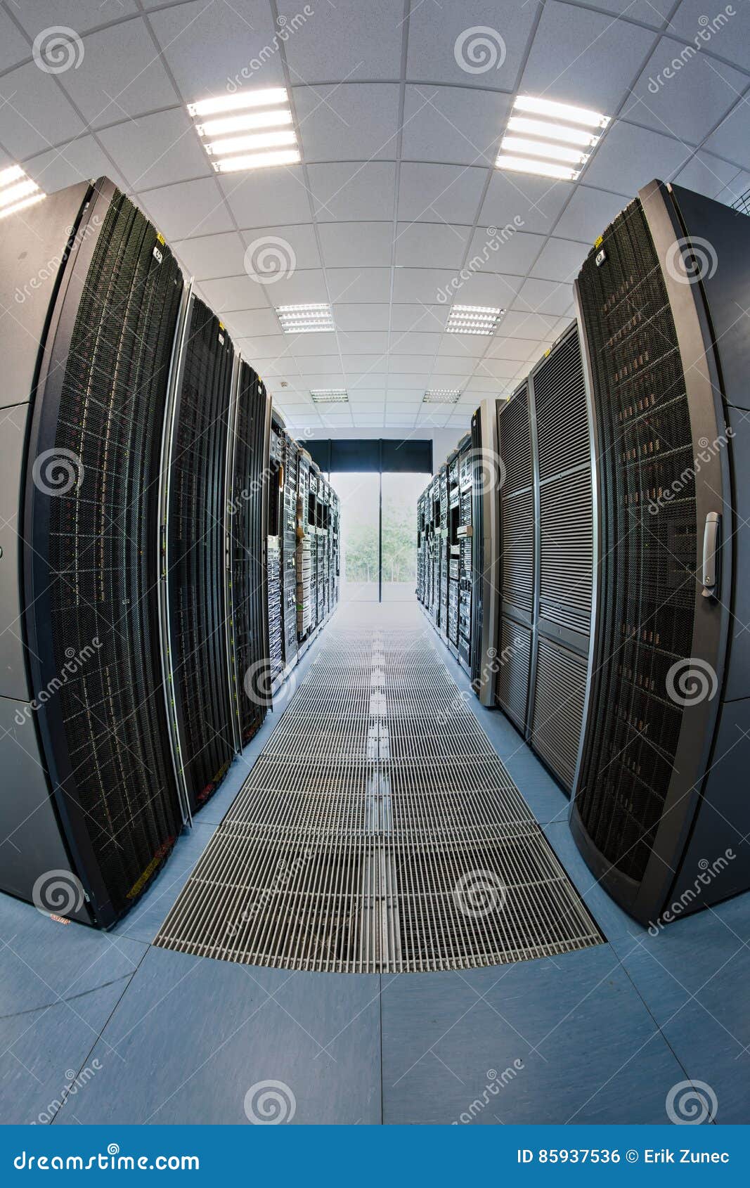 Servers in computer room stock photo. Image of disk, center - 85937536