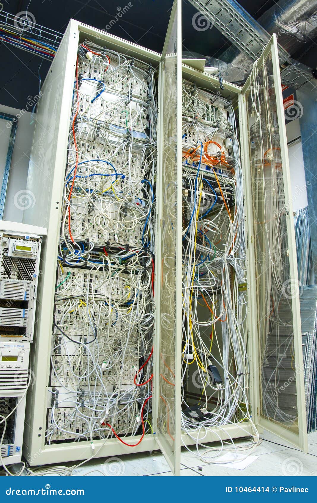 Servers and hardware stock photo. Image of provider, ethernet - 10464414