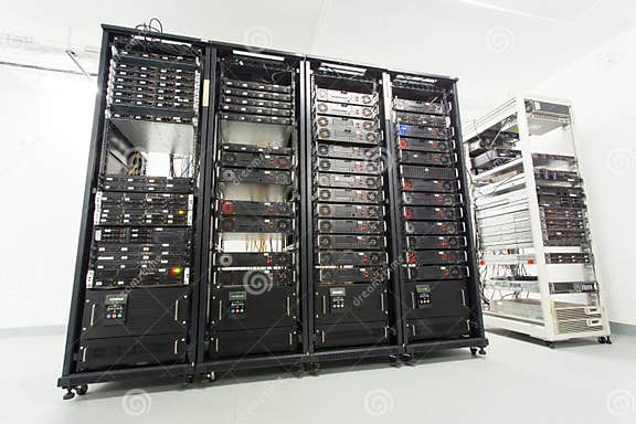 Servers stock image. Image of center, hosting, networking - 31372295