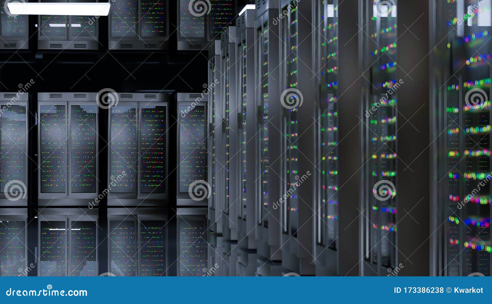 Servers. Server Room Data Center. Backup, Hosting, Mainframe, Farm and ...