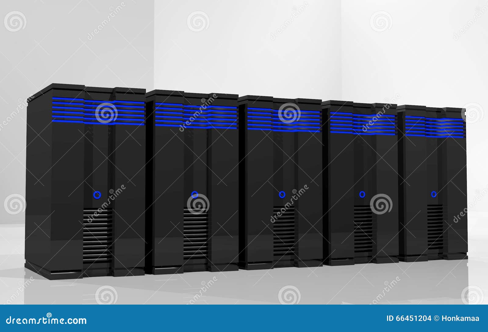 Servers stock illustration. Illustration of storing, running - 66451204