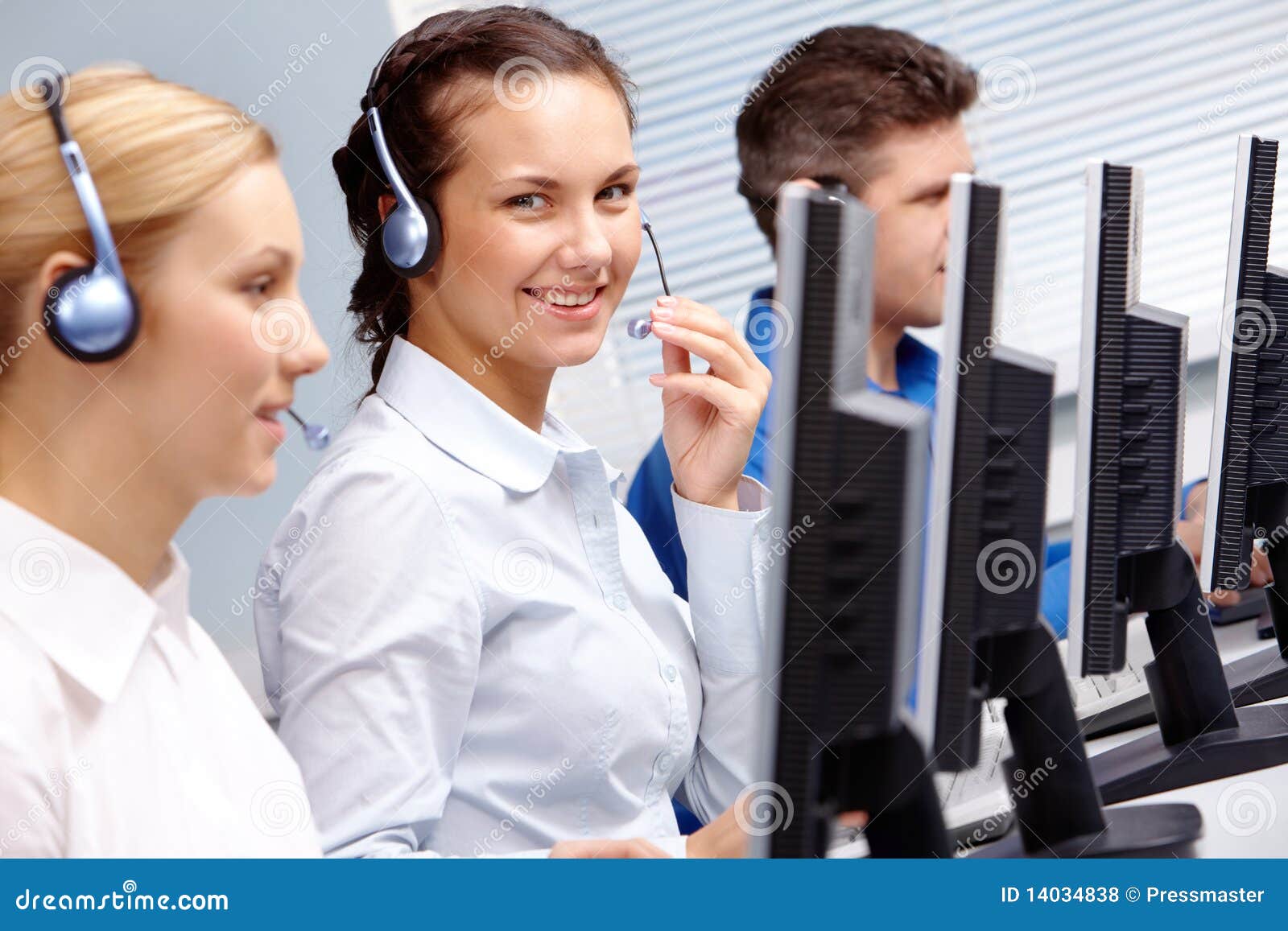Service stock photo. Image of businesspeople, helpdesk - 14034838