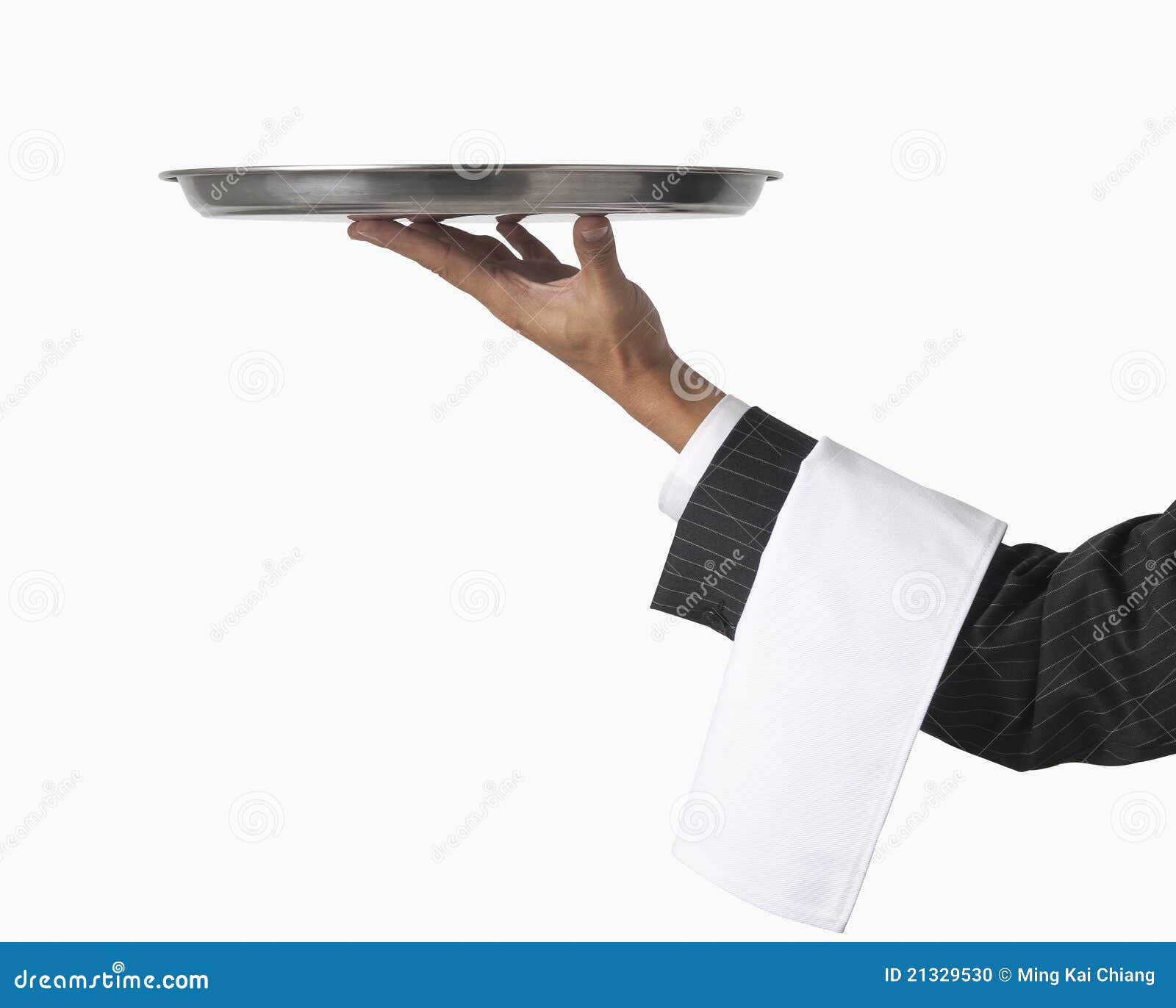 Service stock photo. Image of servant, isolated, stainless - 21329530