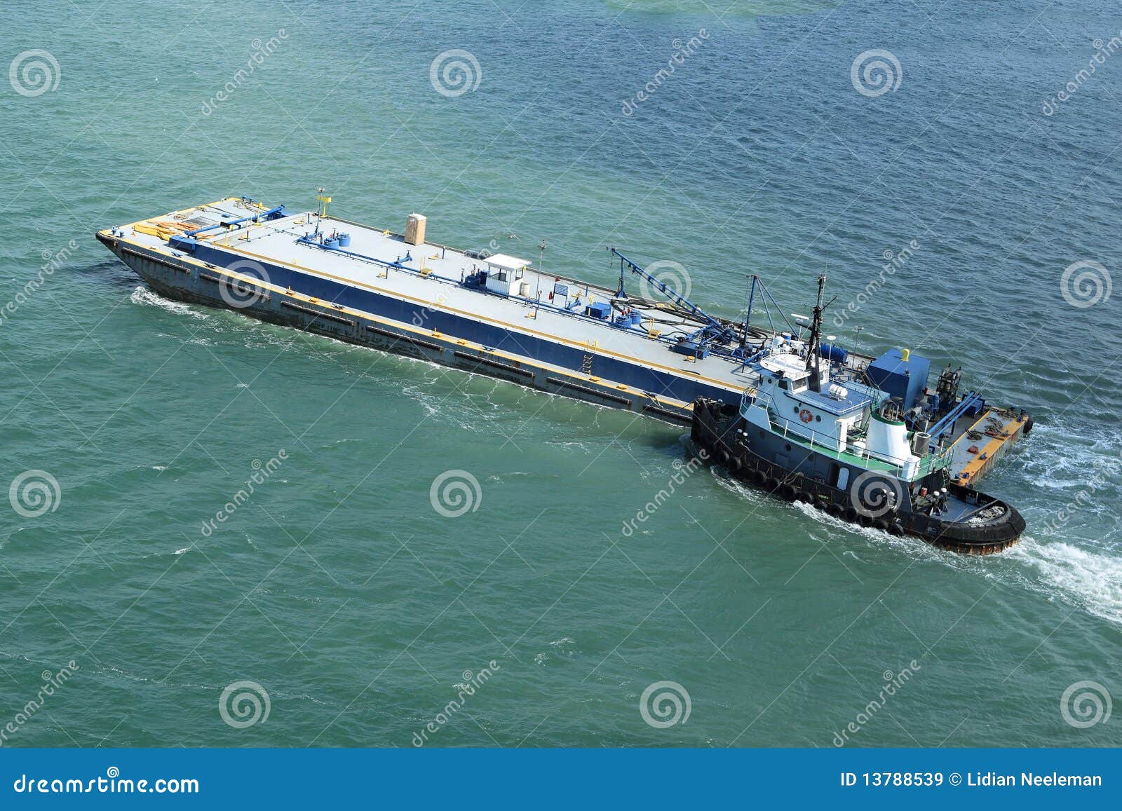 Service barge stock image. Image of caribbean, barge - 13788539