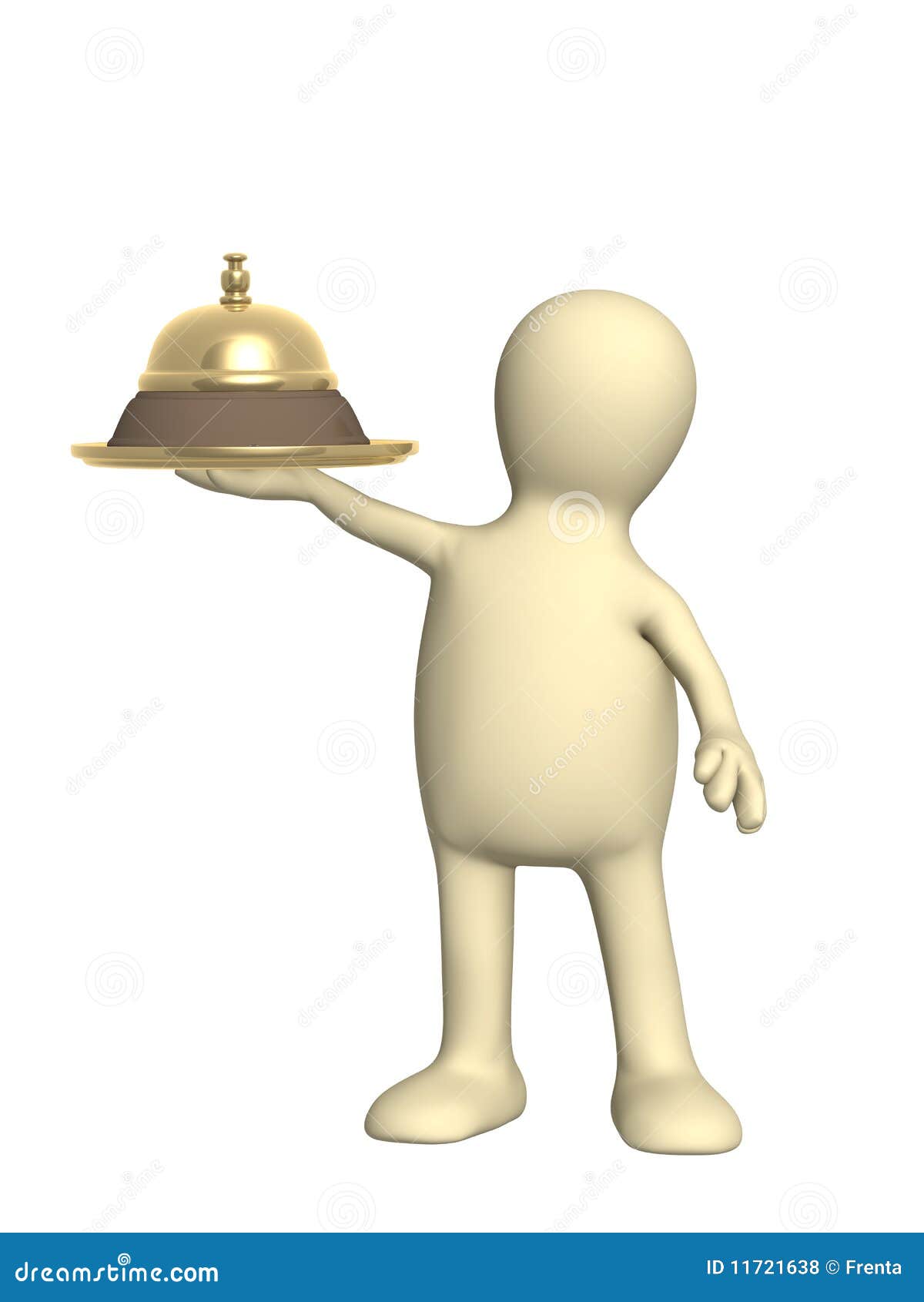 Service bell stock illustration. Illustration of request - 11721638