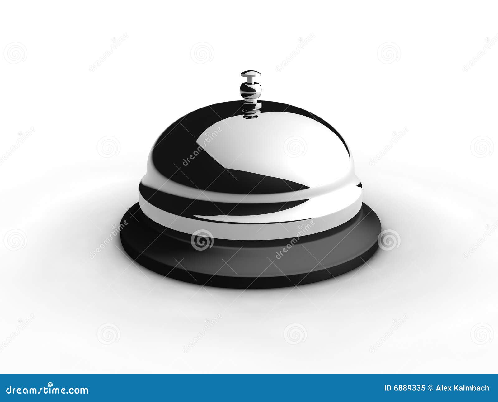 Service bell stock illustration. Illustration of service - 6889335
