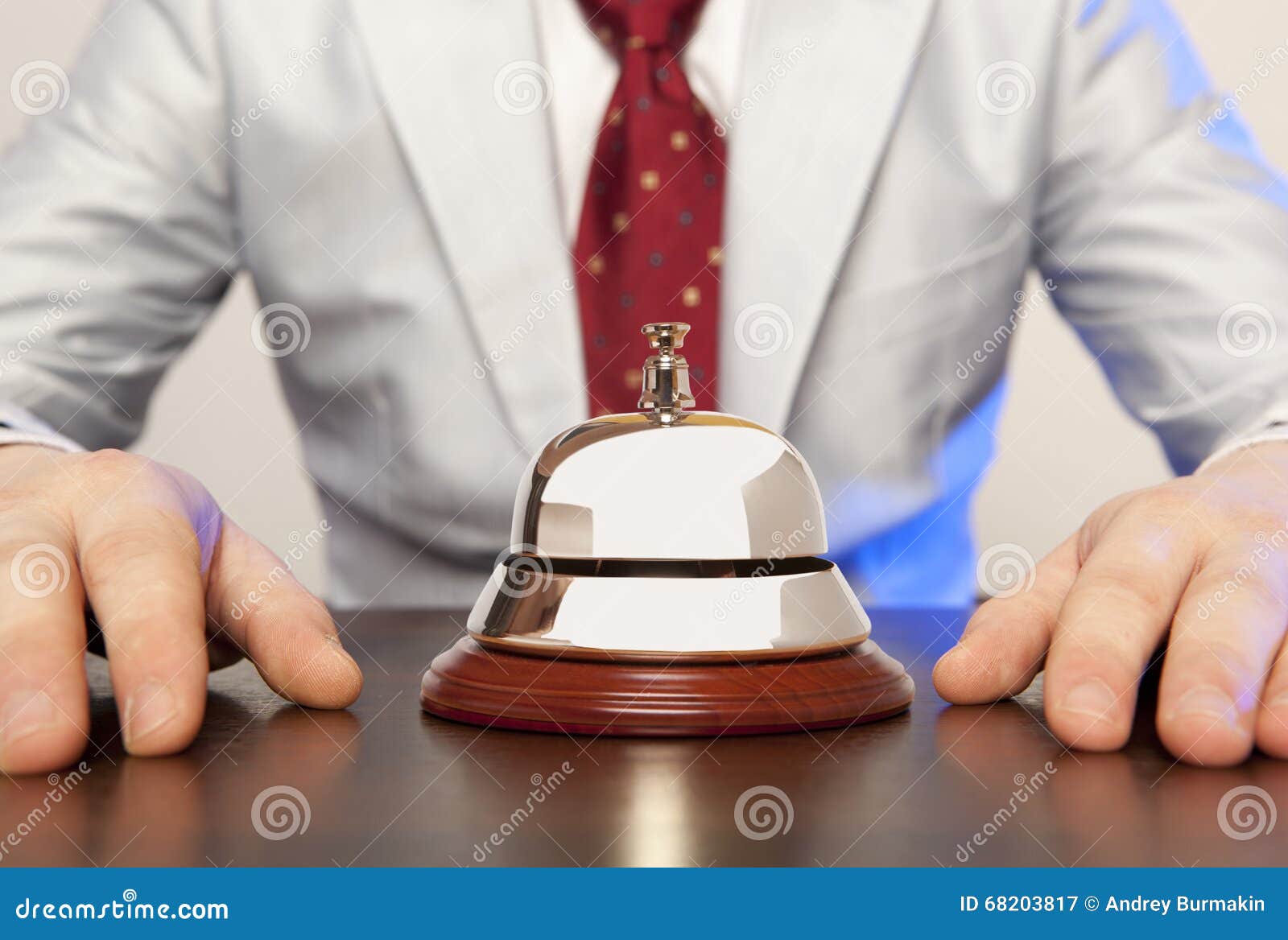 Service bell at the hotel stock image. Image of press - 68203817