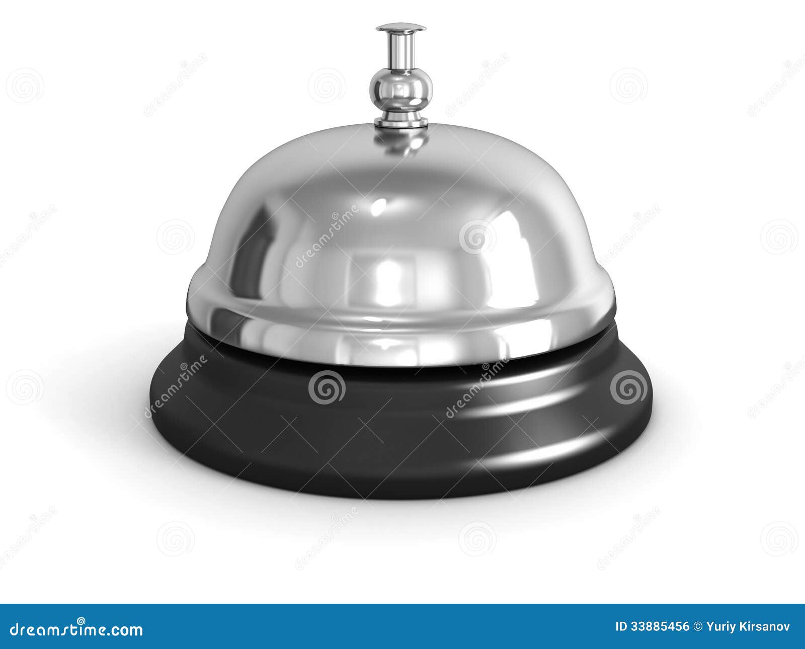Service bell stock illustration. Illustration of bell - 33885456
