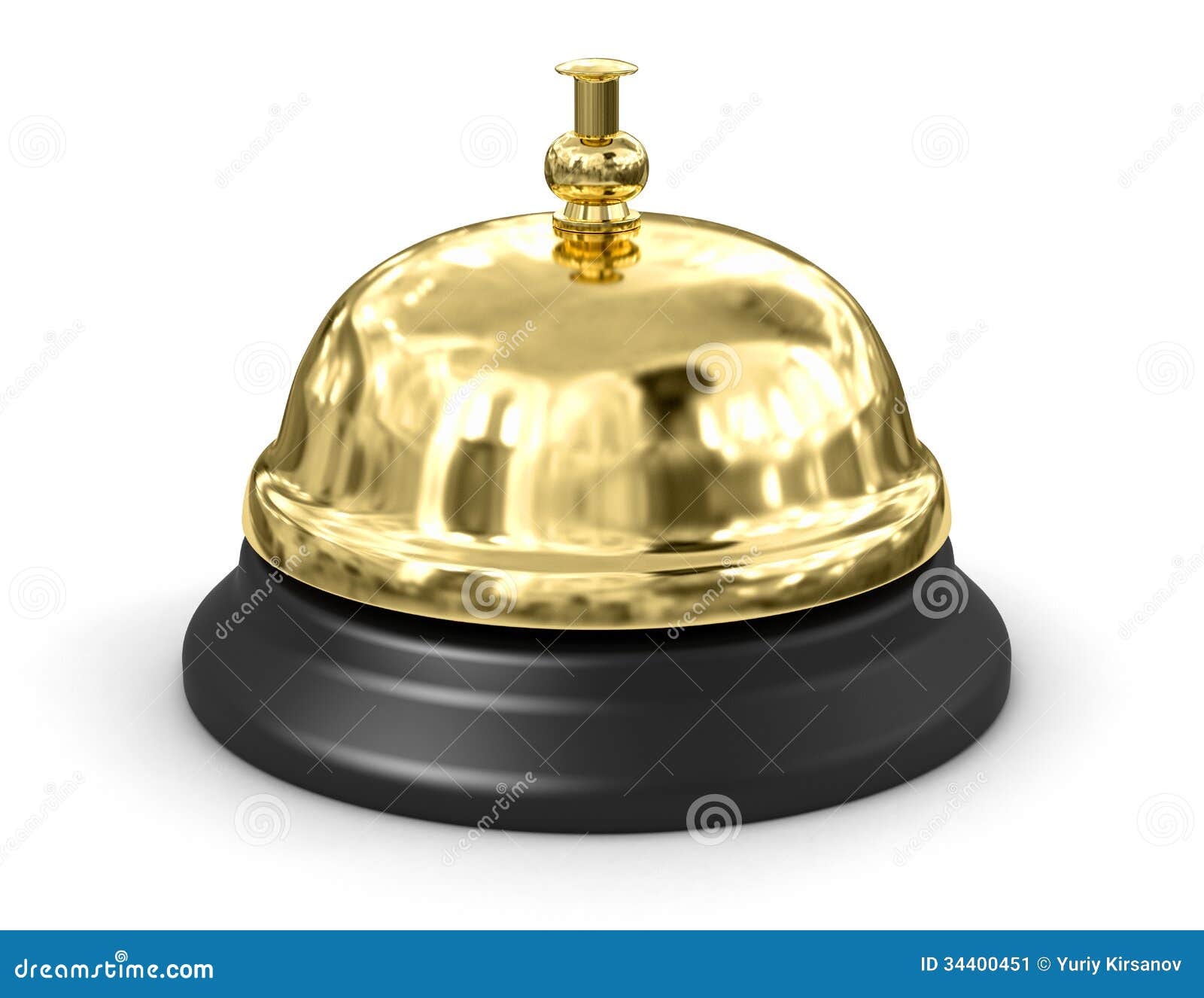 Service bell stock illustration. Illustration of bell - 34400451