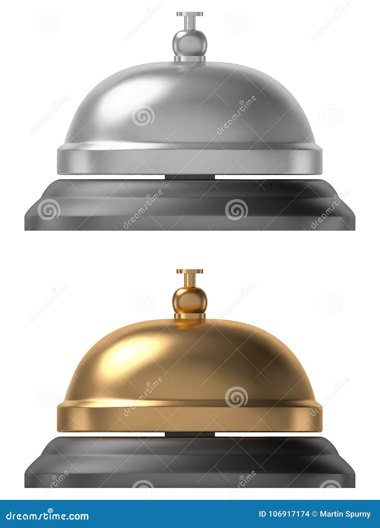Service bell stock vector. Illustration of service, concierge - 106917174