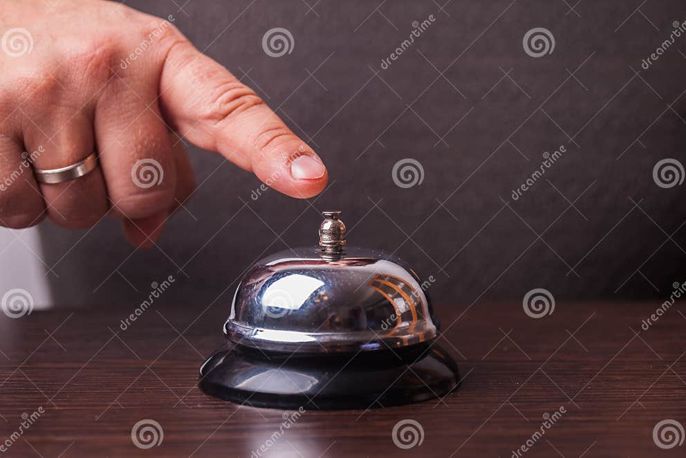 Service bell ring stock photo. Image of call, ring, checkout - 62820438
