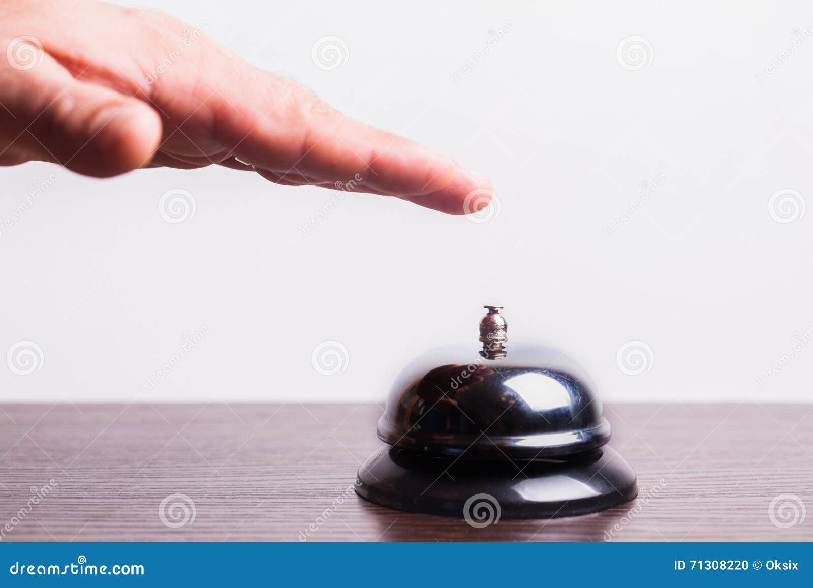 Service bell ring stock photo. Image of client, hurry - 71308220