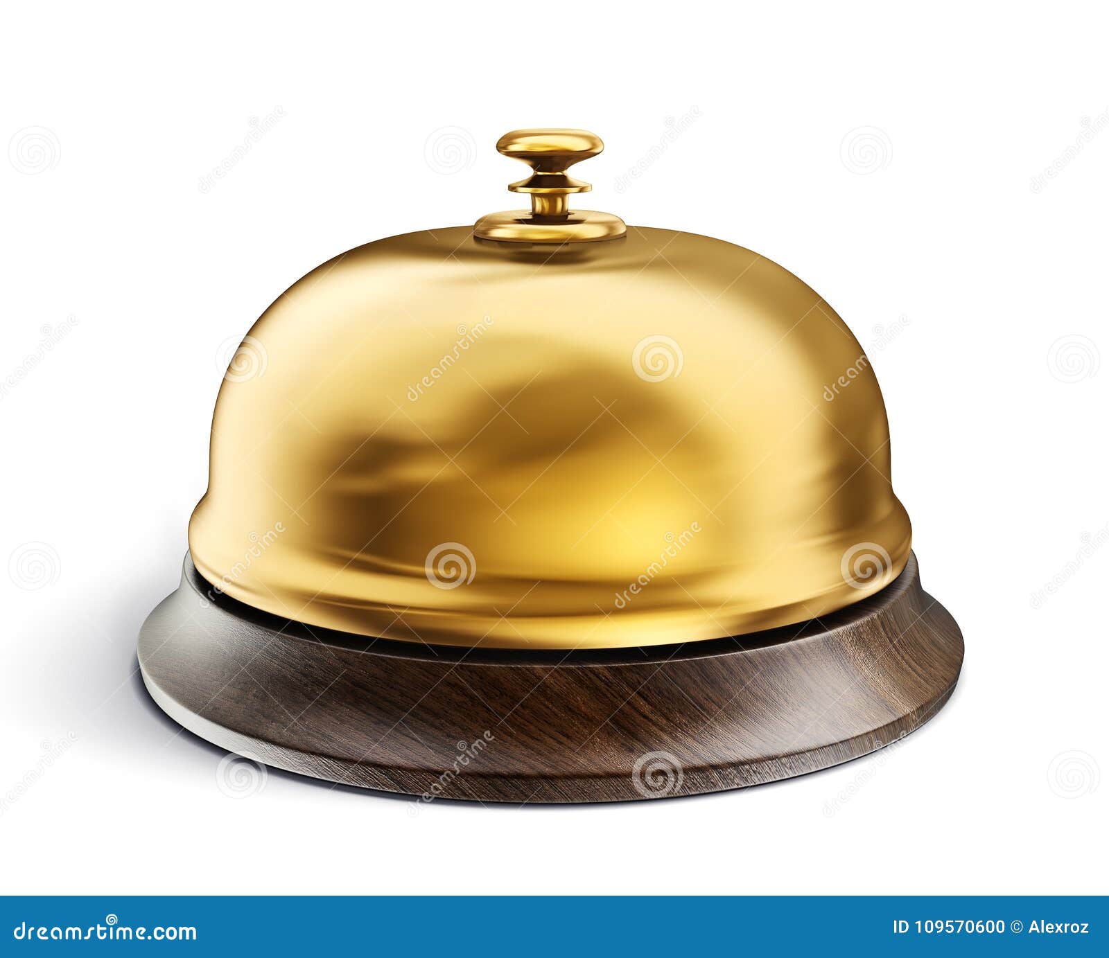 Service bell stock illustration. Illustration of counter - 109570600
