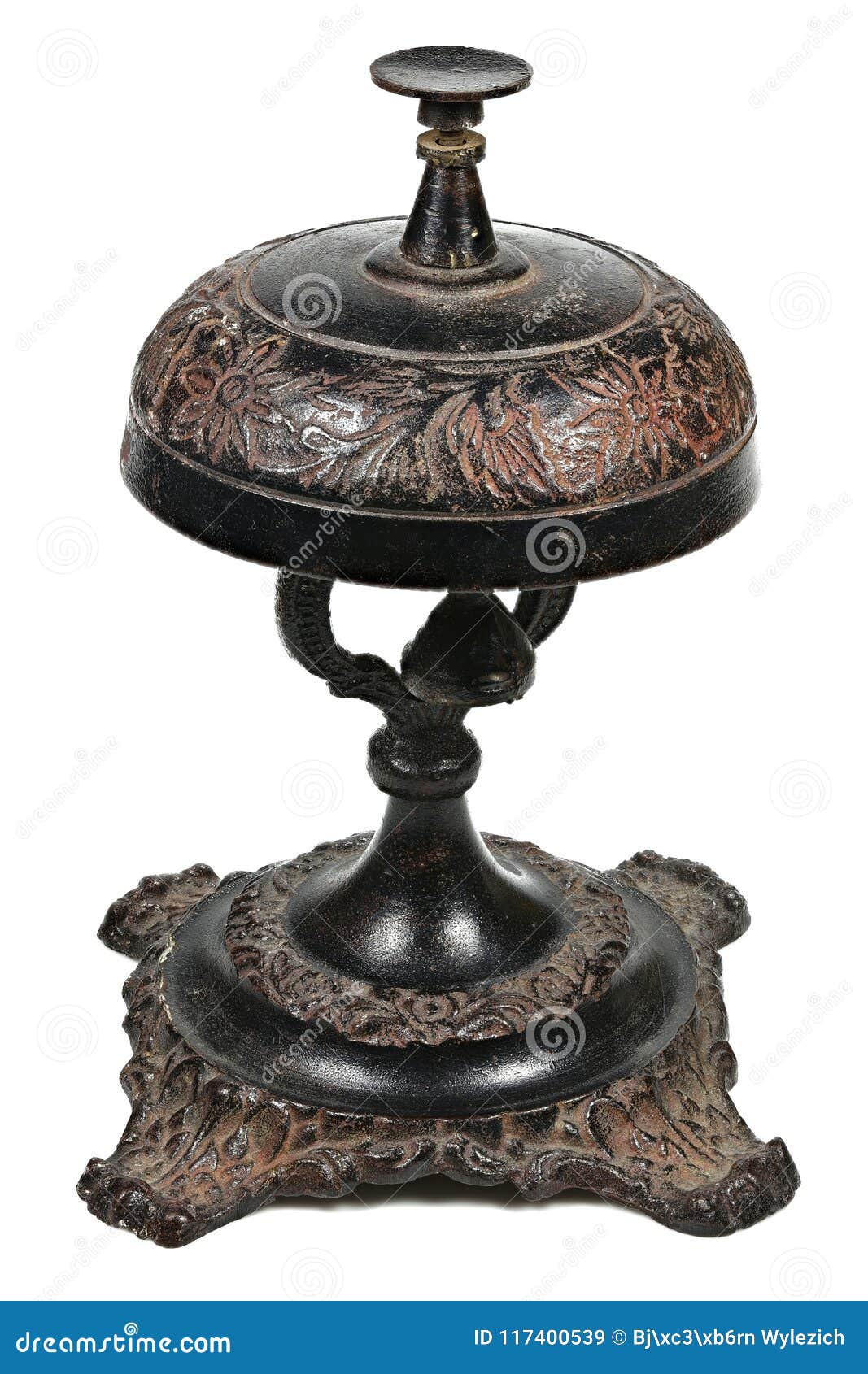 Service bell stock image. Image of bell, hotel, desk - 117400539