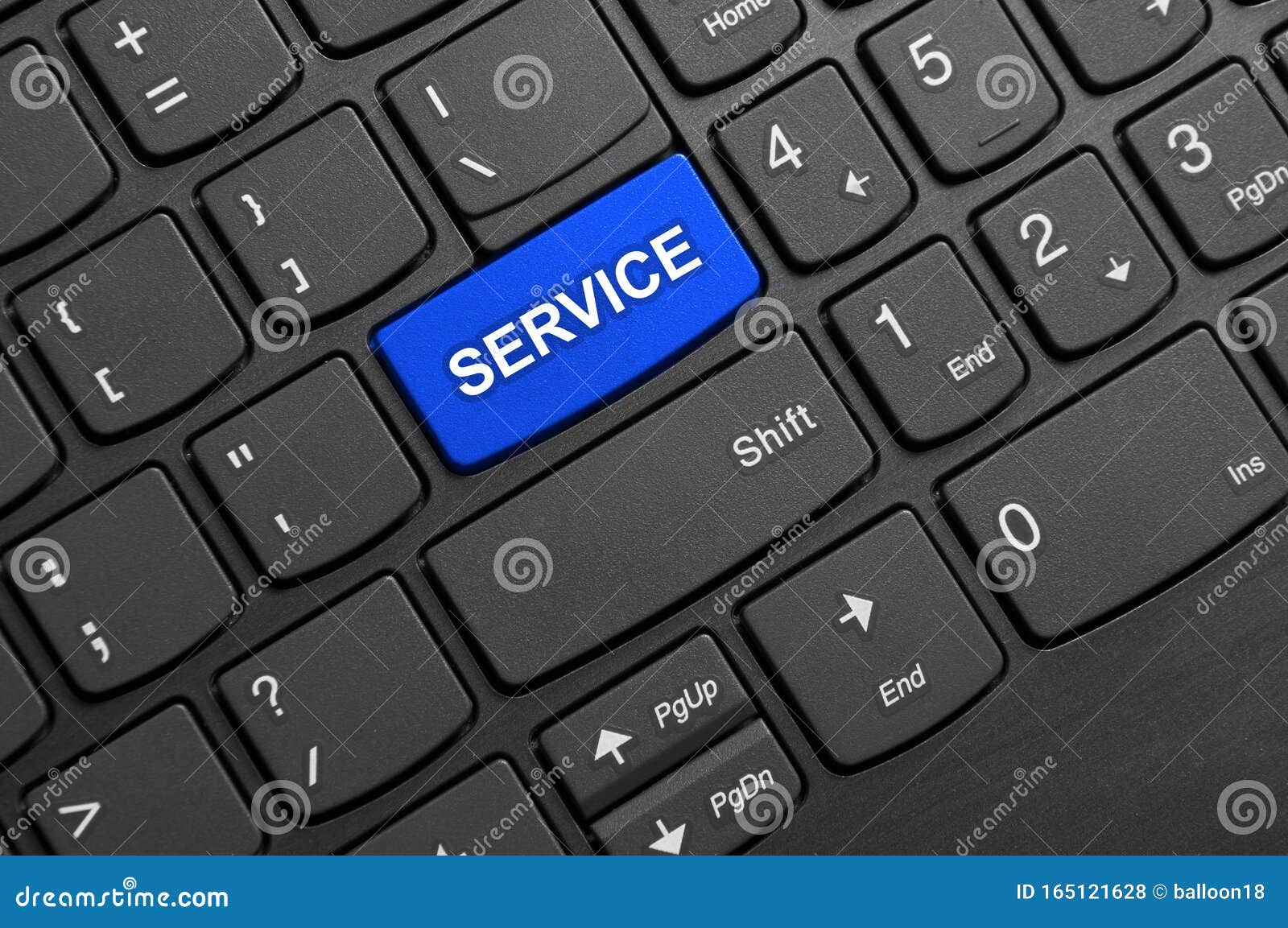 Service button key stock photo. Image of higher, cheap - 165121628
